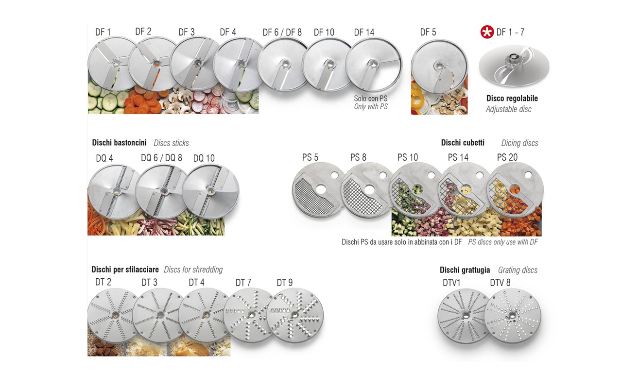 TM INOX - Vegetable-cutter - Sirman